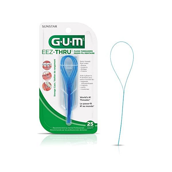 ・ 1個 (x 1) 840RQA・サンスター・840RIガムEEZスルー・フロススレッダー・パッケージ重量: 0.009 kg