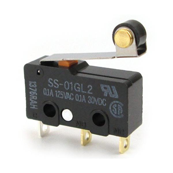 ・黒  ・マイクロスイッチ・超小形基本スイッチ・型番:SS-01GL2・1個