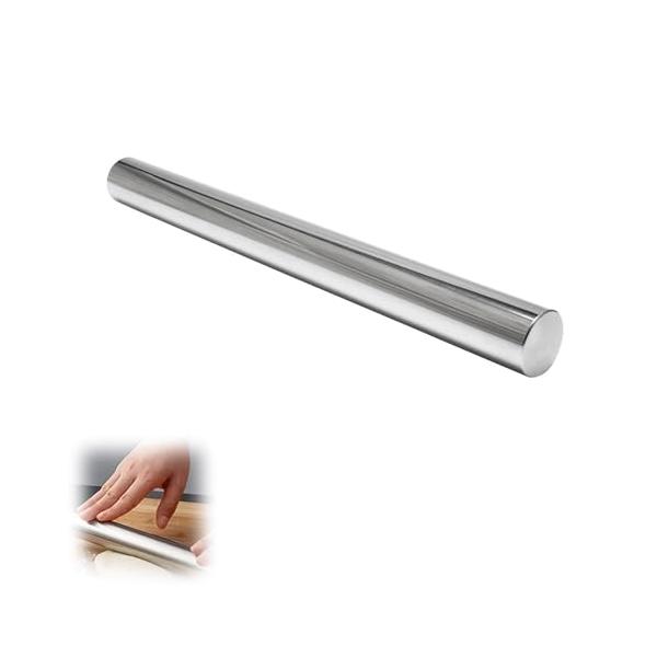 -/-/XINSHEYE-W038・完璧な生地を作る当社のクラシックなフレンチ麺棒は、滑らかな円柱で設計されており、操作しやすく、ベーキング中に快適です。ステンレス鋼の研磨は、毎回正確で一貫した厚さであらゆる種類の生地を圧延するのに理想的で...