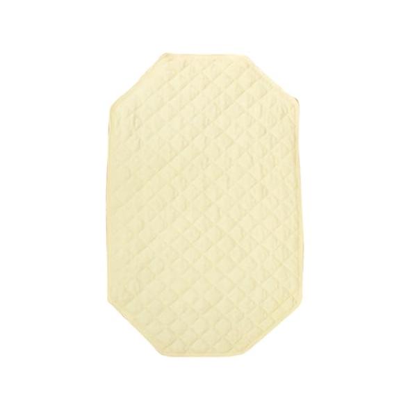 ベージュ/60×105cm/nsz-205・Size:60×105cm・四隅ゴム付き・洗濯機で洗濯可能・やわらかいパイル生地・お名前ネーム付き・中わた入りでふっくら