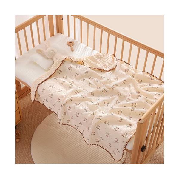 シンプル花/100×140cm/LY18・Color:花Size:100×140cm・?上質な素材暖かくて肌触りがよく、肌にやさしいインテリアデザイン。100％マイクロファイバー製のこのベビーブランケットは2層構造で、裏面には赤ちゃんのデリ...