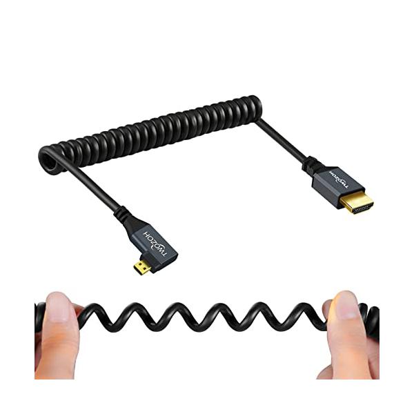 Micro(右L型)-HDMIスプリング右L型スプリング 1本入り/右L型スプリング/Prawo Micro HDMI do HDMI・Size:右L型スプリングColor:右L型スプリング 1本入り・パッケージ個数:1・ケーブル長Micr...