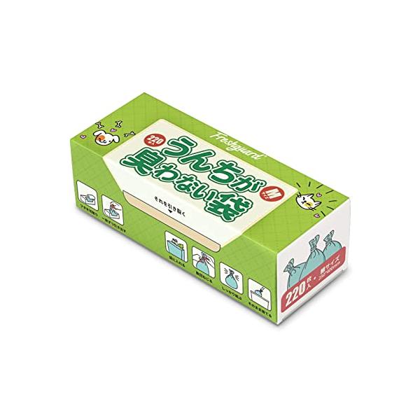 ホワイト/40x25センチメートル (x 220)/-・Size:40x25センチメートル (x 220)Color:ホワイト・パッケージ個数:1・圧倒的な防臭力サイズ：40x25cm 素材：ポリエチレン(PE)、EVOHフィルム。本社特有...