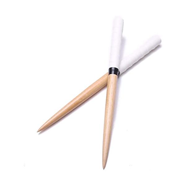 ・白  ・大人気の太鼓の達人（バンダイナムコエンターテインメント社の登録商標）の互換性あるマイバチでございます。ゴムの木というすぐれた木材で作成しましたので皆様の実力を引き出せるかと思います。またランカー様とコラボのランカーコラボ商品です・...