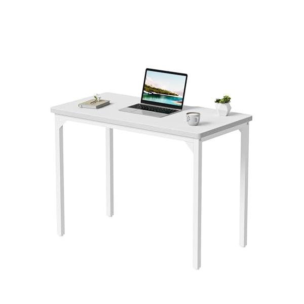 シンプルホワイト/80cm/-・Size:80cmColor:ホワイト・商品仕様本体サイズ：幅80cmｘ奥行40cmｘ高さ73cm　耐荷重60kg　お客様品です　日本語て説明書あり・場所が選ばないパソコンデスクとしてはもちろん、勉強机、ゲー...