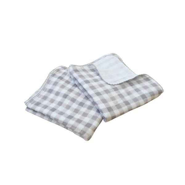 ベーシックチェック/34×80cm/32347・Size:34×80cmColor:チェック・洗うたびに柔らかくなるふんわりとした肌触りのガーゼタオル