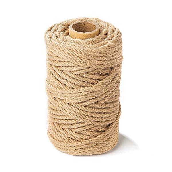 ・ 50m ・・Size:50m・材質 ：天然麻縄を採用して染色をしていないので、環境に優しくて非毒性であって分解できます。そして丈夫で耐磨性があります。・サイズ：直径(太さは)：6ｍｍ、長さは50ｍ。・交換可能：猫キャットタワーの剣麻縄制...