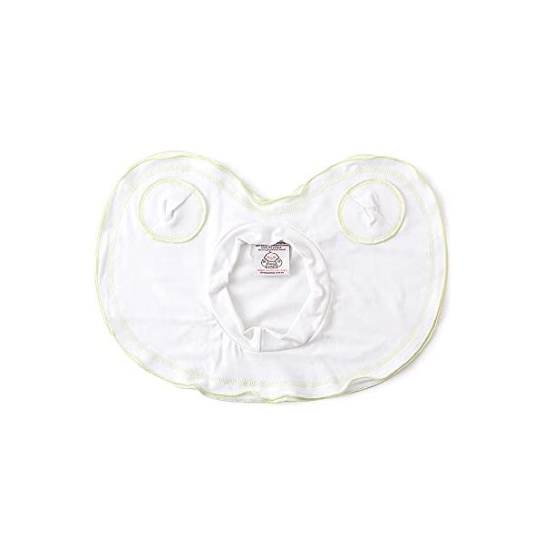 おしゃぶりホワイト/3-6kg/SLWHS・Size:3-6kgColor:ホワイト・パッケージ個数:1・本体サイズ 縦28cm、横38cm、厚さ5mm・製造国 オーストラリア・素材 オーガニックコットン90%、ポリウレタン10%・セット内...