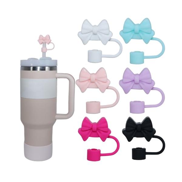 コンテンポラリー6色/3.3*2.3CM/CYN204・1.セット内容ストローカバーキャップ*6個。6色のバリエーションから選べるので、自分のスタイルや気分に合わせてカスタマイズできます。・2.高品質素材高品質な素材を使用しており、安全で無...