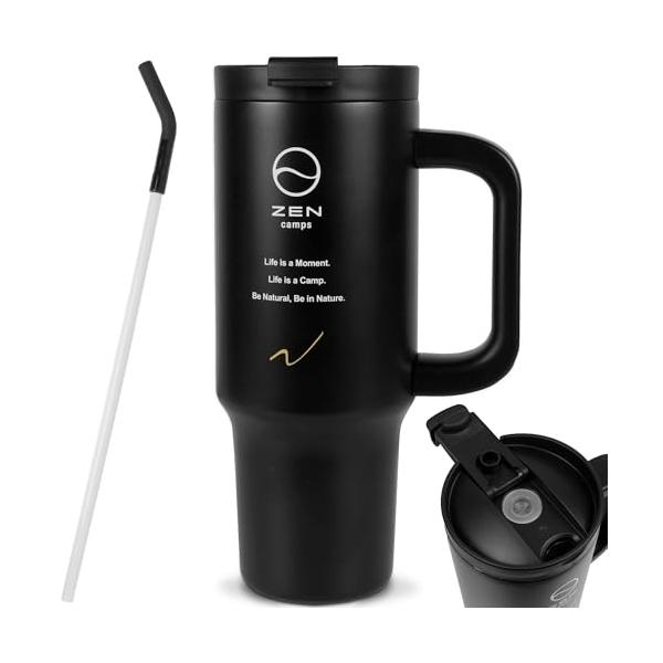 ブラック/高さ23.5cm / 口の直径9cm / 底面の直径7cm/30oz_tumbler・サイズ(高さ) 23.5cm / (口の直径) 9cm / (底面の直径) 7cm 重量448g 容量887ml(30オンス)・以下のものは入れ...