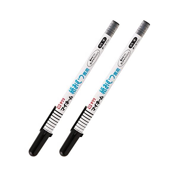 2本セットブラック/-/YKB-M#49(2)・PatternName:単品・パッケージ個数:1・商品紙おむつ専用の油性ボールペン・特長1保育園や子ども園などで使う紙おむつの名前書きに・特長2繊維(不織布)に引っかかることなく、なめらかに濃...
