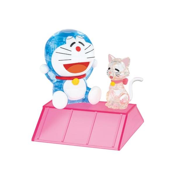 -/-/50312・透明ピースを組み上げる立体ジグソーパズル・完成するとクリスタルのように美しく輝くインテリアとして楽しめます。・大好きなミイちゃんと屋根の上のデートで幸せいっぱいなドラえもんが出来上がります。・体の向きを自由に変えられます...
