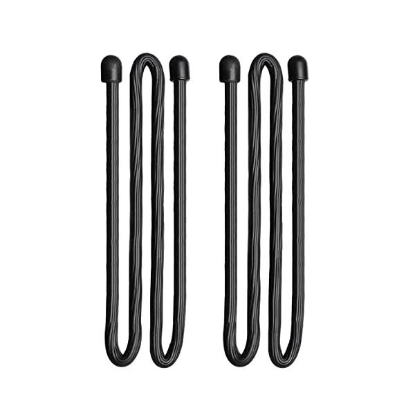 サイズ：約W10×D10×H610mm（1本あたり） 重量：約33g 材質（表装）：シリコン 入り数：ブラック×2 生産地：中国 取扱説明書：なし 期間：初期不良のみ