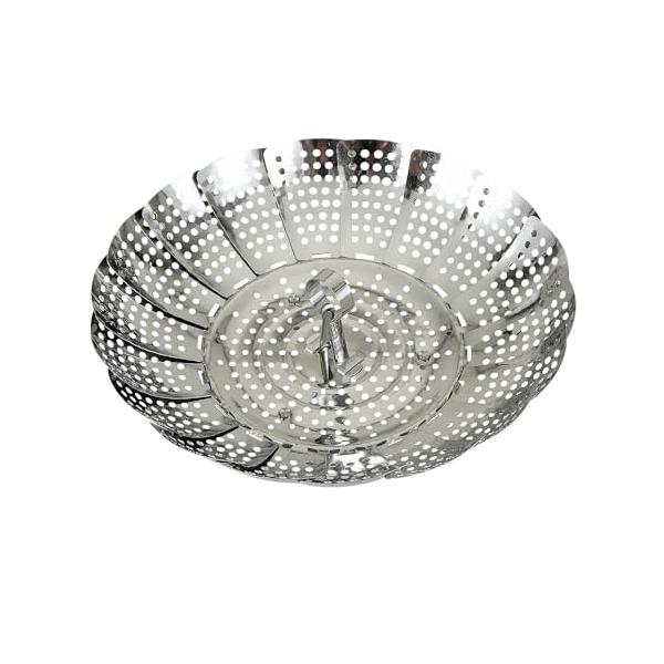 蒸し器シルバー/1)18~24cm用/DH8069・Size:1)18~24cm用・パッケージ個数:1・18?24cmのお鍋のサイズに合わせて調節できる日本製の蒸し器です。・サイズ:140×140×75mm 重量:210g・素材・材質:ステ...