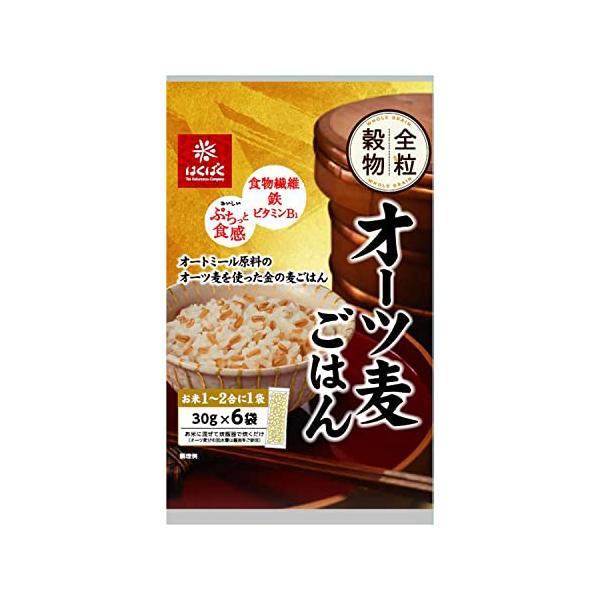 -/180g×1個/-・パッケージ個数:1・原材料:六条大麦(国産)・商品サイズ(高さx奥行x幅):19cm×5cm×14cm・ブラント名: はくばく・メーカー名: はくばく・原産国名: オーストラリア