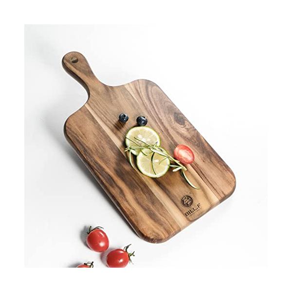 木の色/長さ35 x 幅18 cm/BH7503-2・Size:長さ35 x 幅18 cm・パッケージ個数:1・まな板仕様 サイズ:35 × 18 × 1.8 cm 重さ:550g。 大きくて、厚くて、丈夫で、カット、野菜カット、ランチプレ...