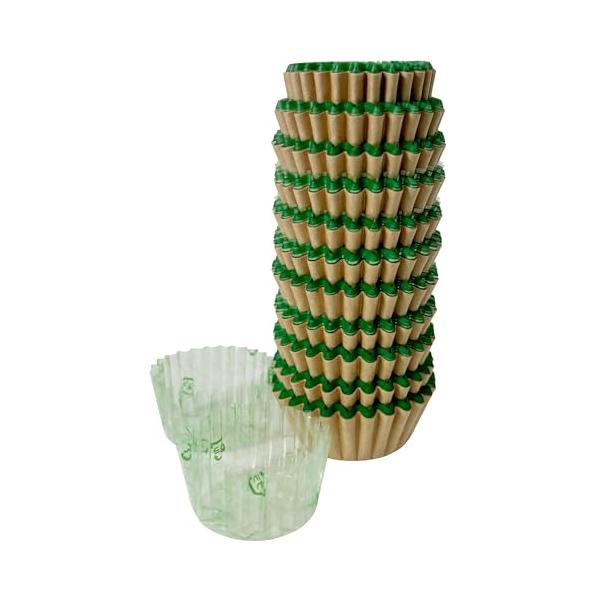 雲竜緑/5号/A117507・Color:雲竜緑Size:5号・パッケージ個数:1・本体サイズ(1枚あたり)：5号サイズ(底径3.5×高さ2cm)・素材：PET(ポリエチレンテレフタレート)・耐熱温度：180℃・生産国：日本・電子レンジ対応