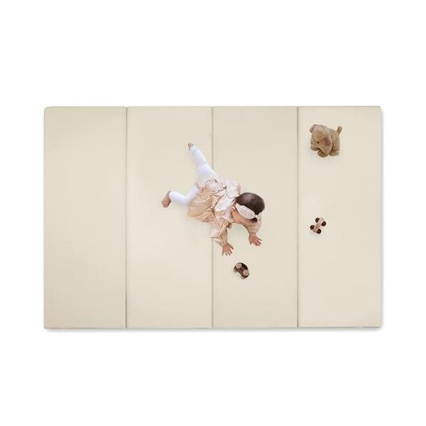 ベージュ/200×140cm/playmat・Size:200×140cmColor:ベージュ・防音プレイマットわんぱくなお子さまが転んでも、転がっても、飛び跳ねても大丈夫使い心地、座り心地、防音・はっ水等の機能性など、ママ・パパや子ども目...