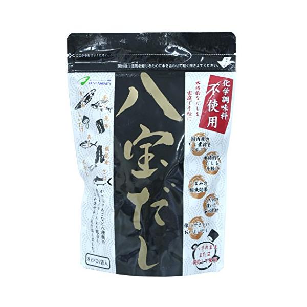 ・ 8グラム (x 2) ・原材料:風味原料(かつお節粉末、さば節粉末、アジ粉末、昆布粉末、しいたけ粉末、煮干し粉末、根昆布粉末、焼きあご粉末)、食塩、砂糖、酵母エキス粉末、しょうゆ・商品サイズ(高さx奥行x幅):225mmx145mmx1...