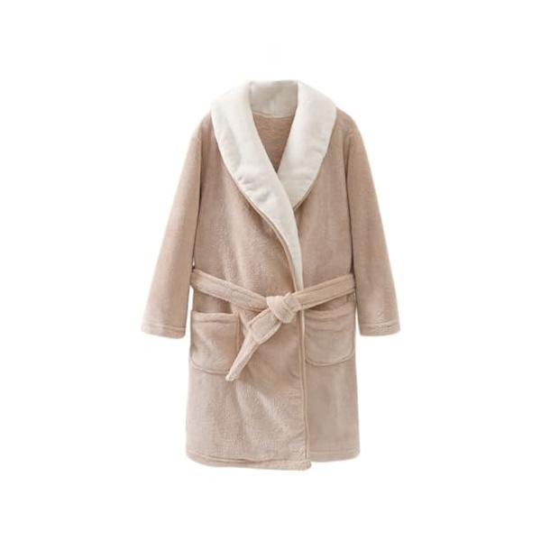 コーヒー/120 Regular/-・Size:120 RegularColor:コーヒー・キッズ用バスローブお風呂上がりやリラックスタイムにぴったりなキッズバスローブ。着ているだけで、なんだか楽しい気分になっちゃう・ふんわり柔らかな生地ふ...