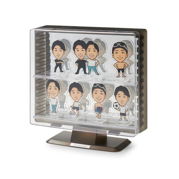 ST606クリアブラック/ブラック/ST606・Color:クリアブラックSize:ブラックStyle:ST606・パッケージ個数:1・サイズ:約36.0×11.0×36.3cm・本体重量:約1489g・材質:本体・クリアカバー・棚板・スタ...