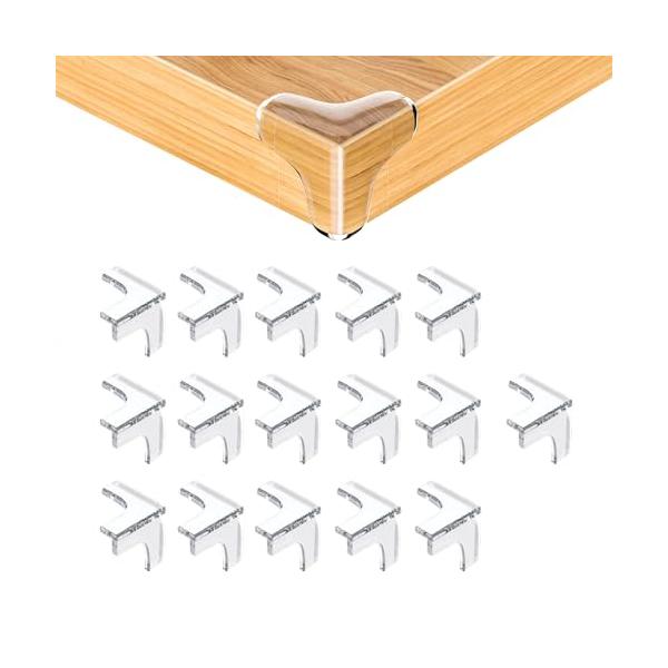 透明/ユニバーサル/T字型 コーナーガード・Shape:T字型・T字型 コーナーガード通常のコーナーガード とは異なり、このコーナークッション 透明 はアップグレードされた三面デザインを採用しており、テーブルの角全体を的に保護し、より強力な...