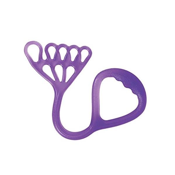 ラップ・パープル  3B-3086・広げて伸ばして足指、よろこぶ。・【疲れた足に、どこでも簡単ストレッチ】柔らかい合成ゴム素材なので、握りやすく伸ばしやすい!・【ひっぱりレベル2】ちょっとした負荷がちょうどいい! クセになる硬さです。約12...