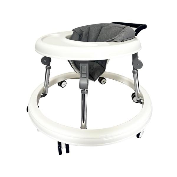 グレー/-/-・Color:グレー・ベビーウォーカー2モード歩行器、手押し車の2つのモードがあります。 赤ちゃんの成長に合わせて、幼児のよちよち歩きを支え、赤ちゃんに歩く楽しみを与えることができます。・5段階の高さ調節UBRAVOO歩行器の...