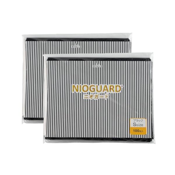 2個セット(ブラック)-/-/nioguard_s-black-200・Style:2個セット(ブラック)・脅威の防臭力フィルムメーカーならでは 袋は5層構造になっており、中央にある特殊フィルム層が臭いをブロックします。