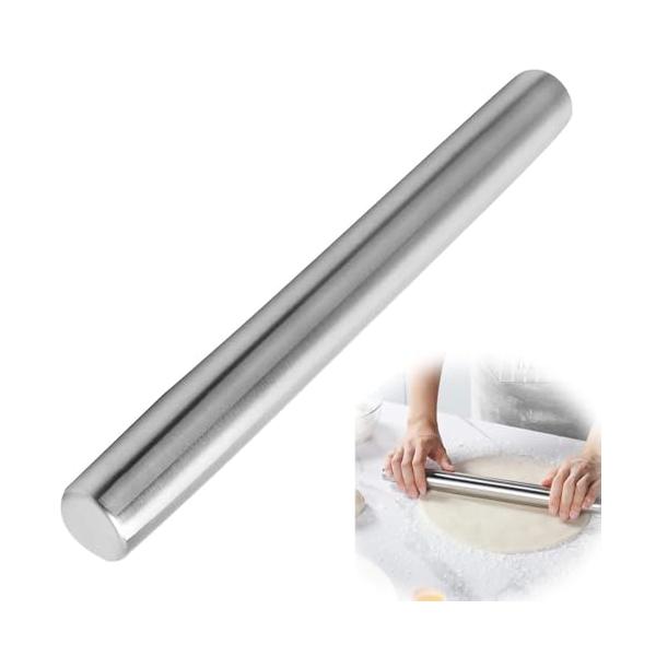 -/30cm/YJRUNFU-Z191・Size:30cm・商品情報麺棒のサイズ:長さ約30cm、高さ約2.6cm、材質:ステンレス、色:銀色、数量：1個。・高品質材質麺棒は高品質ステンレス鋼材料を採用し、製品の耐久性と耐食性をした。頻繁に...