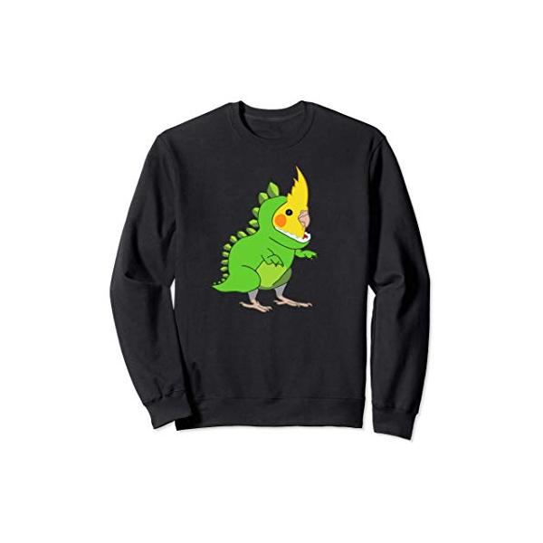 ブラック/S/-・鳥や鳥のミームが好きなオカメインコ愛好家やオウムの飼い主のための完璧な誕生日プレゼントのアイデア この恐竜のオウムは、友達への素晴らしい誕生日プレゼント、クリスマスプレゼント、母の日のプレゼントのアイデアになります。・緑の...