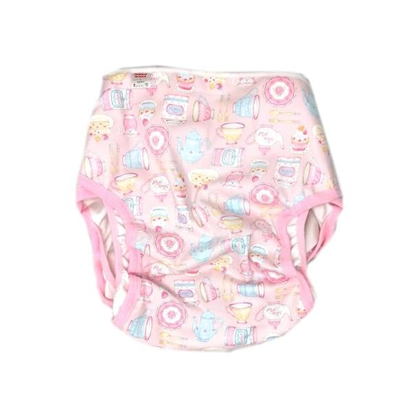 ピンク色、紅茶、ケーキ/LL/-・Color:ピンク色、紅茶、ケーキSize:LL・パッケージ個数:1・とってもカワイイ色柄が勢揃い。たくさんのお客様からの声から、素敵なおむつカバーが生まれました。・お洒落なデザインで、男女問わずユニセック...