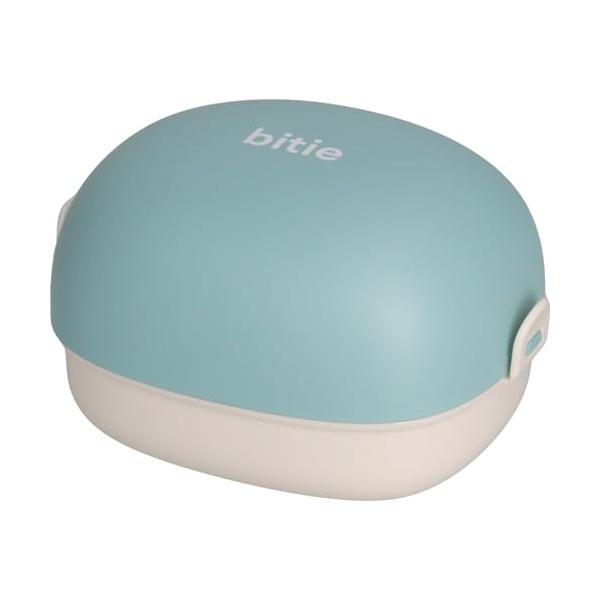 ブルーブルー/-/C18094-7・Style:ブルー・パッケージ個数:1・商品サイズ:約11.5×9×6.9cm　・商品重量:0.101kg・容量:上段-約200 下段-約150・素材:本体-ポリプロピレン 上蓋-PET・ABS樹脂 中蓋...