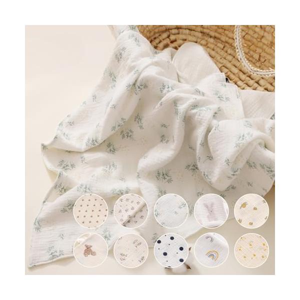 カントリーミモザ/100cm×100cm/bfkb00184・Color:ミモザ・選べる全10色かわいらしいデザインを中心に10パターンラインナップ。ペアルックやプレゼントにも最適です。・吸水＆速乾仕様柔らかなガーゼ素材は優れた吸水性を備え...