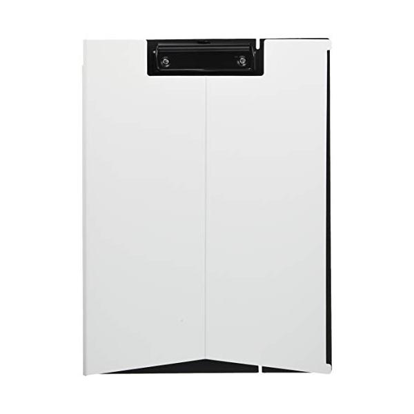 ・ホワイト  QB-STA4E-WH・・Color:ホワイト・本体寸法：A4E型 タテ320×ヨコ235×背巾10mm・本体重量：約250g・ボード：発泡PP製・厚み約2mm・綴具：スチール製クリップ式綴具・収納枚数：コピー用紙約30枚（6...