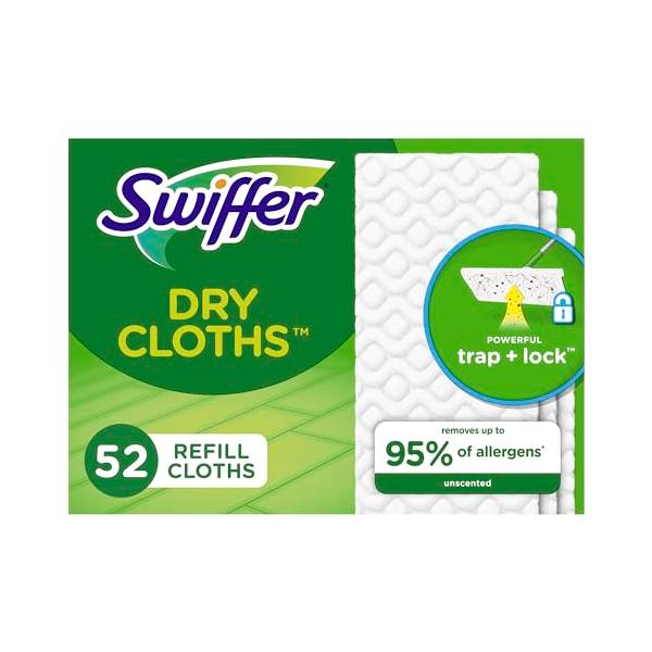Swiffer スイーパー リフィルマルチカラー/52 Count (Pack of 1)/Swiffer - 99038・パッケージ個数:1・深いテクスチャード加工の尾根は、猫や犬のフケや物質の汚れ、髪の毛、一般的な無生物をトラップ+ロッ...