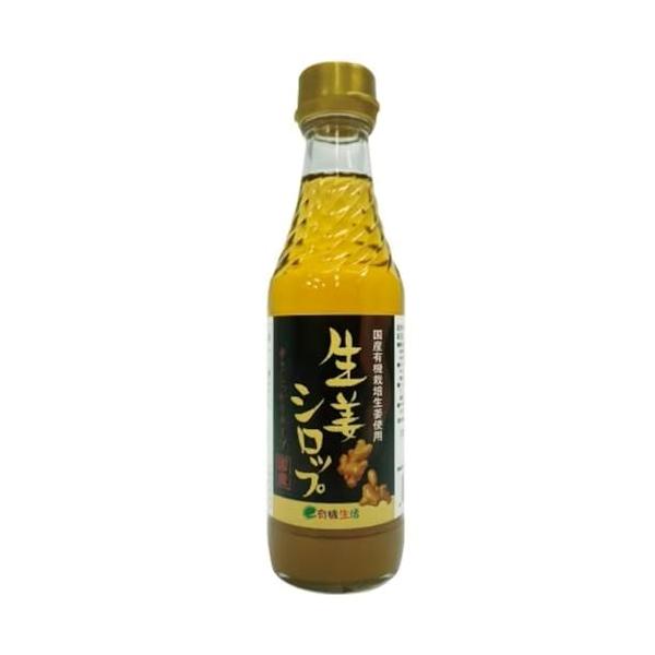 -/250ml/-・パッケージ個数:1・原材料:粗糖、有機生姜ペースト、レモン果汁、梅エキス・商品サイズ(高さx奥行x幅):14cm×4cm×4cm