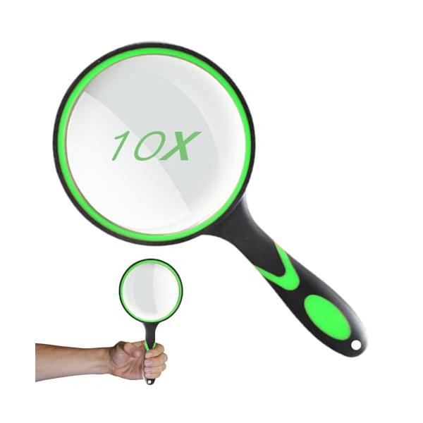 グリーン/other/VJFT7・Color:グリーン・仕様：1個 、サイズ：25cm*11cm、厚さ約21mm。・高品質な素材：ハンドルはゴム製で滑りにくく、人間工学に基づいたデザイン、レンズは光学ガラスレンズを使用。軽量で持ち運びしやす...