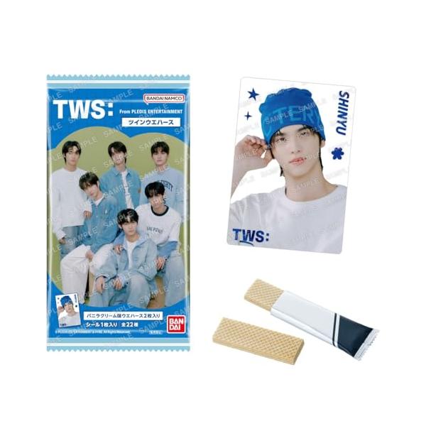 パッケージ個数:20・「TWS」のシール付きツインウエハースが登場 バンダイ限定の撮りおろしビジュアルを使用したシール全22種を収録。 レアシールは箔押し仕様です。 ●シール1枚(全22種) 1．Normal SOLO-A 6種 2．Nor...