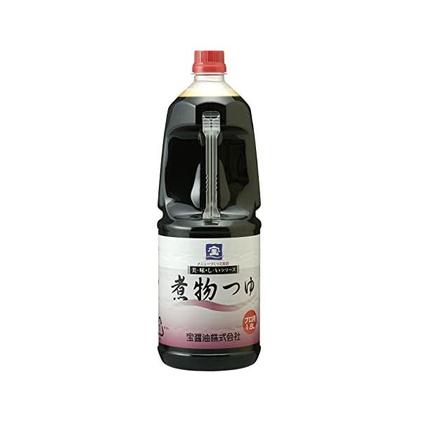 煮物つゆ-/1.8L/3557・Size:1.8LStyle:煮物つゆ・パッケージ個数:1・内容量:1.8L・カロリー:204kcal/100g・商品サイズ(幅×奥行×高さ):107×107×305mm