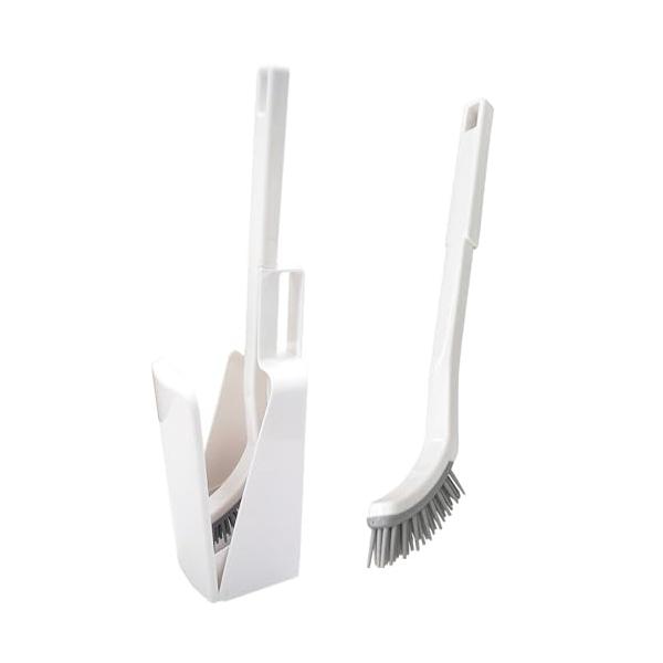 しなやか速乾ふちウラブラシ ケース付きホワイト/縦37.5cm×横8.0cm×奥行9.5cm/81053・Size:縦37.5cm×横8.0cm×奥行9.5cmStyle:しなやか速乾ふちウラブラシ ケース付き・パッケージ個数:1・商品サイ...