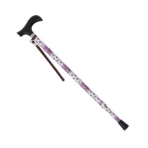 シルバーフローラル/-/9714・Color:シルバーフローラル・パッケージ個数:1・どんなシーンにもぴったり毎日のお散歩や外出を、もっと楽しく、もっと快適に。この美しい花柄のステッキは、実用性とデザイン性を兼ね備えた、シニア世代のための理...