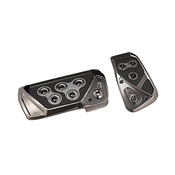 ブラッククローム/AT-SS/RP109BCR・Color:ブラッククロームSize:AT-SS・パッケージ個数:1・踏みやすい本格GTペダル高強度３Dアルミダイキャストボディの本格GTペダル（AT車用）・スムーズで確実なペダルワークをアシ...