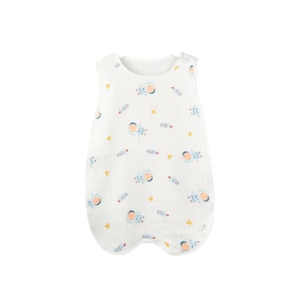 宇宙やホワイト/38*60cm/AD230622・Style:宇宙や・メイン素材: 100%綿・生地が前4重、後2重ガーゼになっていることで、空気の層ができてふんわりやわらか通気性が良いので、汗っかきな赤ちゃんでも安心です。汗もしっかり吸収...