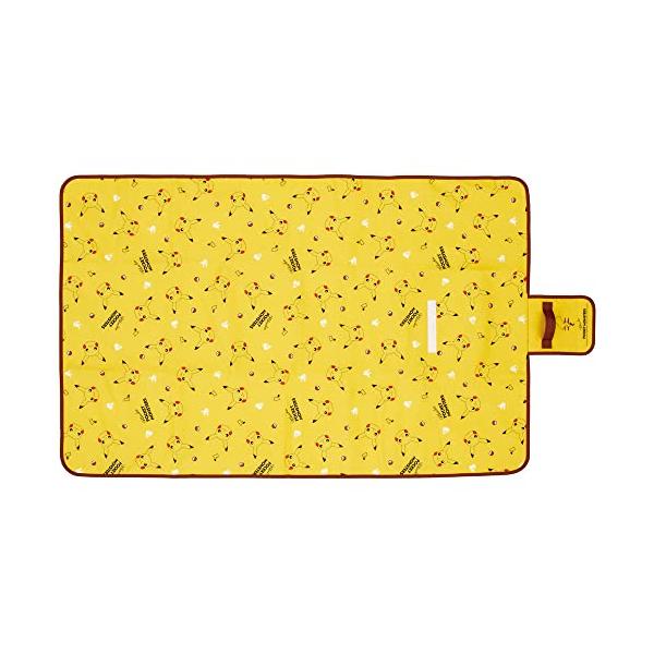 ピカチュウ/-/SVS15-A・Color:ピカチュウ・パッケージ個数:1・商品サイズ:90×141:cm 重量:200g・素材・材質:表地=ポリエチレン、持ち手・パイピング=ポリプロピレン、裏地=アルミ蒸着フィルム、中材=ウレタン・原産国:中国