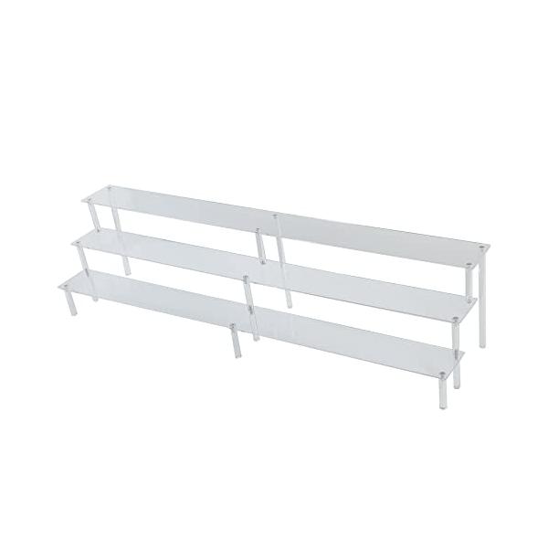 -/幅71cmタイプ/AH3-7126C・Size:幅71cmタイプ・パッケージ個数:1・地球家具 アクリルスタンド 3段 地球家具からガラスコレクションケース用のひな壇アクリルスタンドが登場ガラスケースに映えて、手軽に配置することができる...