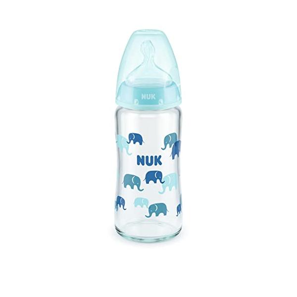 ゾウ青/240ml/-・Size:240mlColor:ゾウ青・おっぱいに近い飲み心地: 赤ちゃんが戸惑わずに飲める、母乳育児と同じ口の形と運動で飲むことができるヌークのほ乳びん・ガラス製で衛生的: 傷がつきにくく清潔に保てるガラス素材を使...