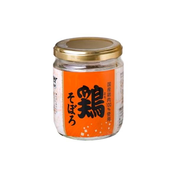 鶏そぼろ-/110g×3個/-・国産鶏肉100%使用。醤油と砂糖をベースに仕上げた定番ご飯のお供。