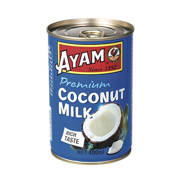 ココナッツミルクプレミアム-/缶 400ml/-・FlavorName:ココナッツミルク プレミアムSize:缶 400ml・パッケージ個数:1・アヤムAYAM(アヤム)は1892年の設立以来120年以上にわたり、東南アジア食材を作り続けて...