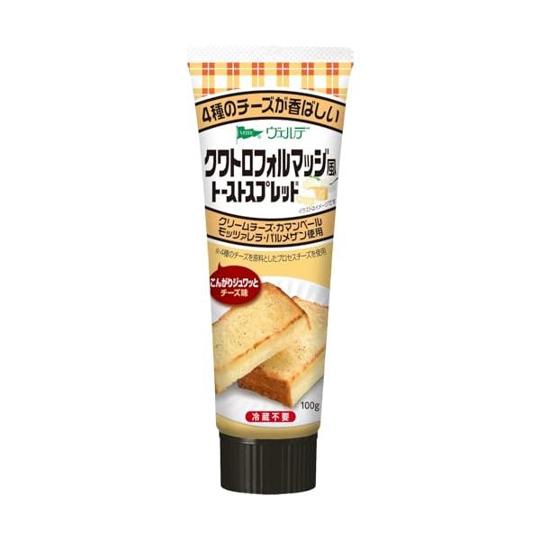 -/1個/-・FlavorName:クワトロフォルマッジ風Size:1個・パッケージ個数:1・植物油脂（国内製造）、食用精製加工油脂、プロセスチーズ、乳糖、砂糖、全粉乳、食塩、乳等を主要原料とする食品、酵母エキスパウダー、デキストリン、香辛...